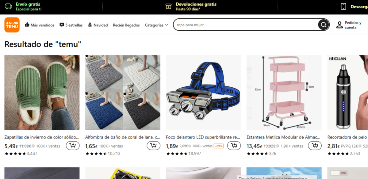 Cómo rastrear un pedido de Temu y saber cuándo va a llegar