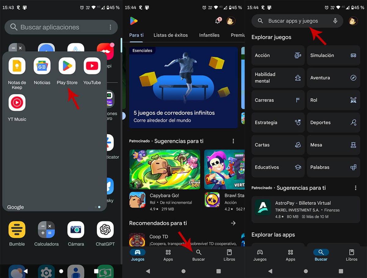 Cómo pagar una app o un juego con saldo de Google Play