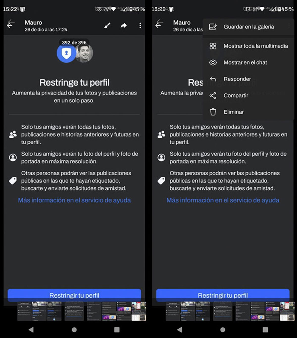 Cómo descargar todas tus fotos y chats de Telegram