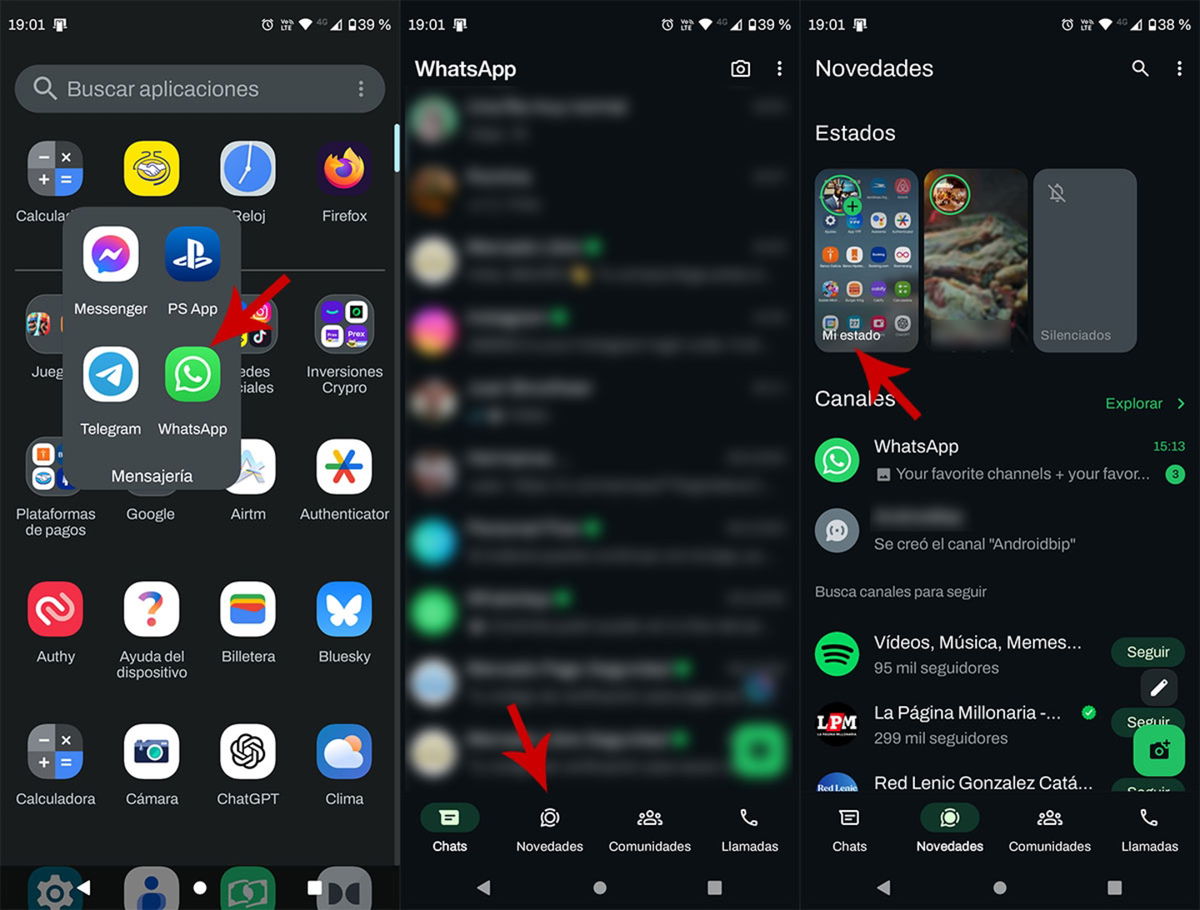 Cómo saber quién ve tu estado de WhatsApp