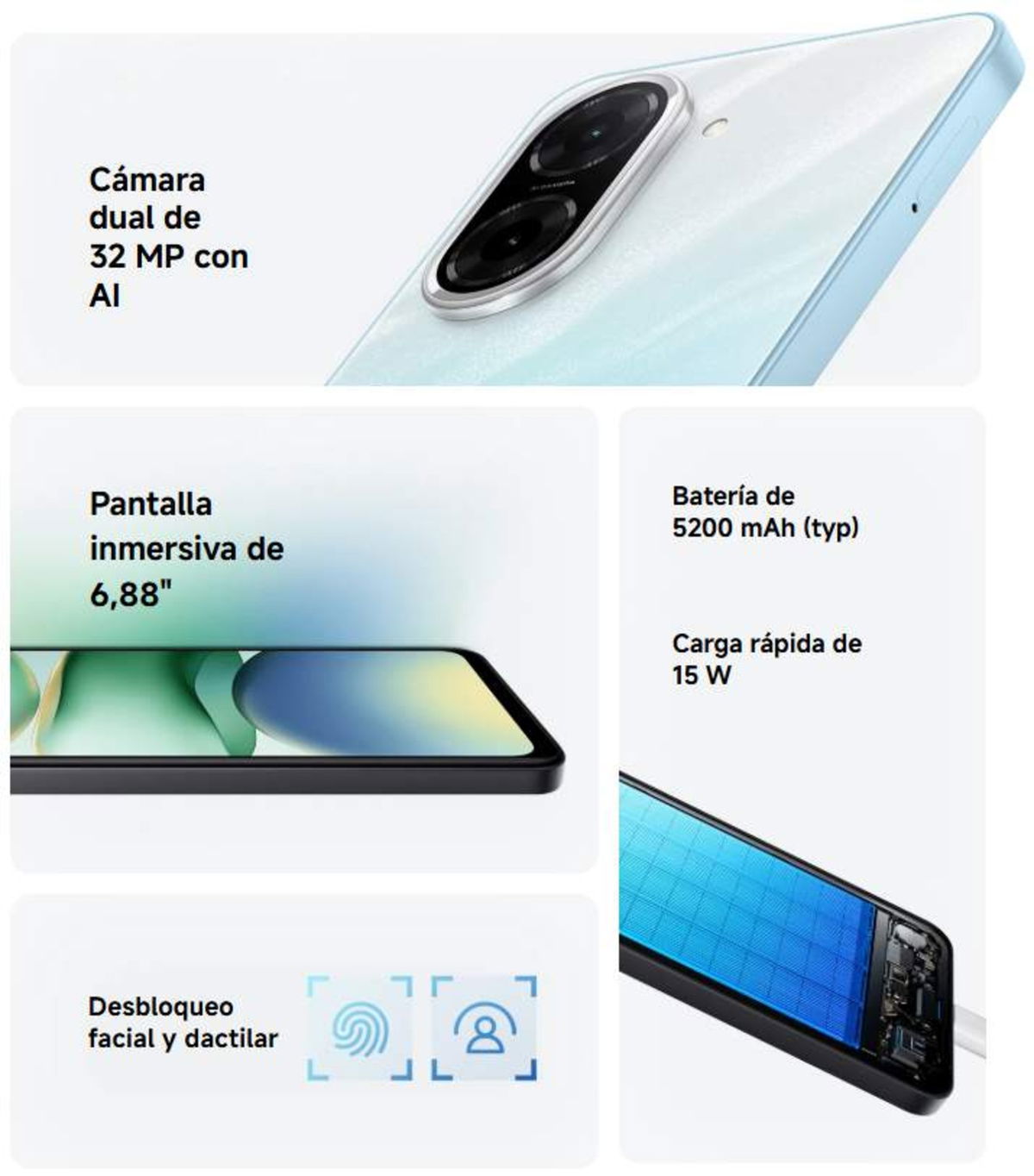 El Xiaomi Redmi A5 llega a España: pantalla de 120 Hz, cámara principal de 32 MP y batería de 5. ...