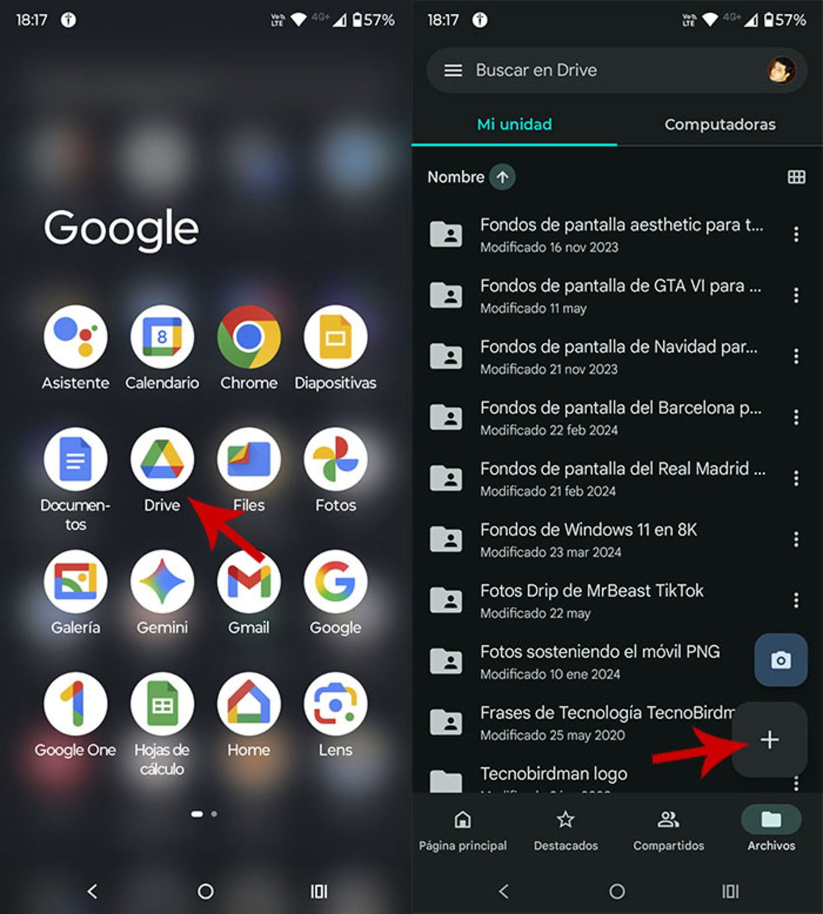 Cómo usar Google Drive en Android: guía completa paso a paso